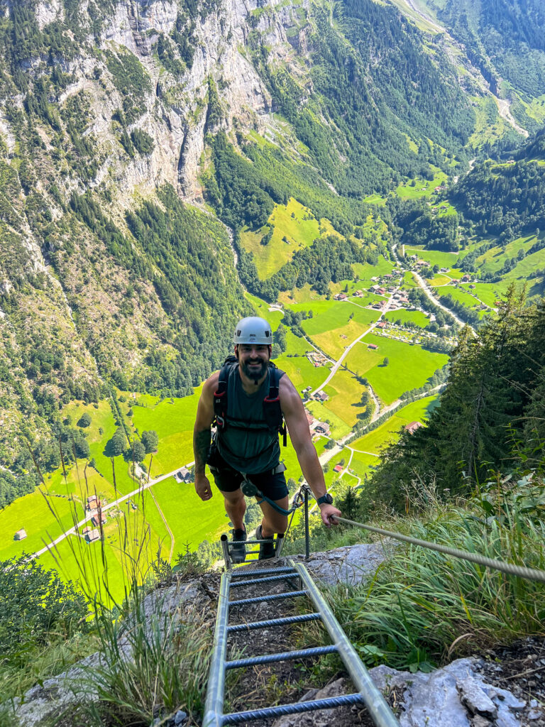 Murren via Ferrata - World's Scariest Hike | Explore Stronger